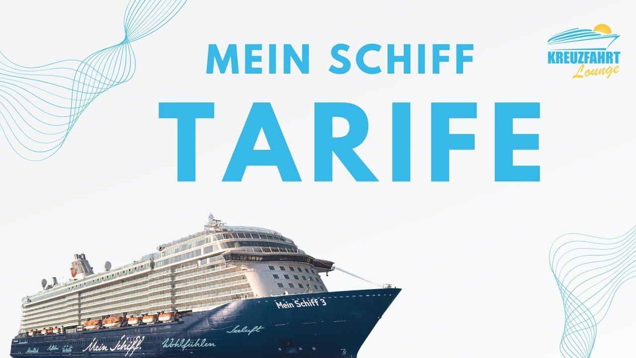 Mein Schiff Tarife / Preismodelle & VIP Tarif Optionen - YouTube