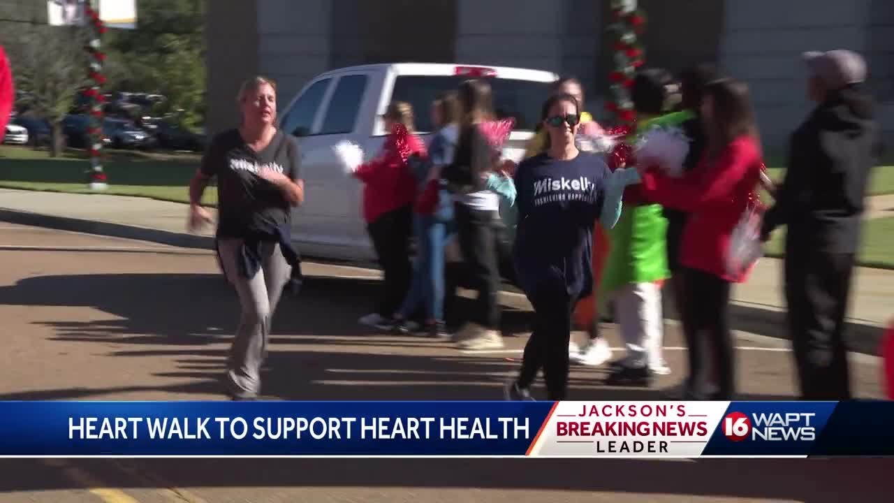 Heart walk to support heart health - YouTube