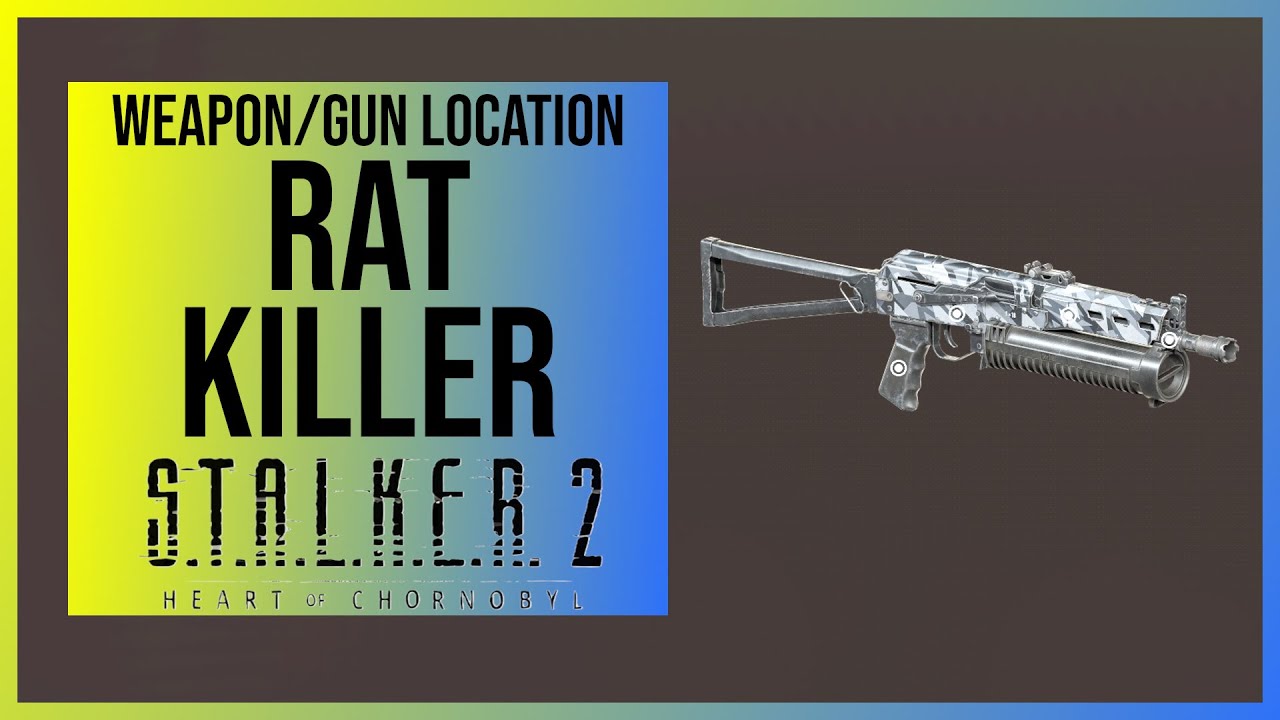 Stalker 2: Rat Killer (Unique Zubr-19) Weapon Location - YouTube