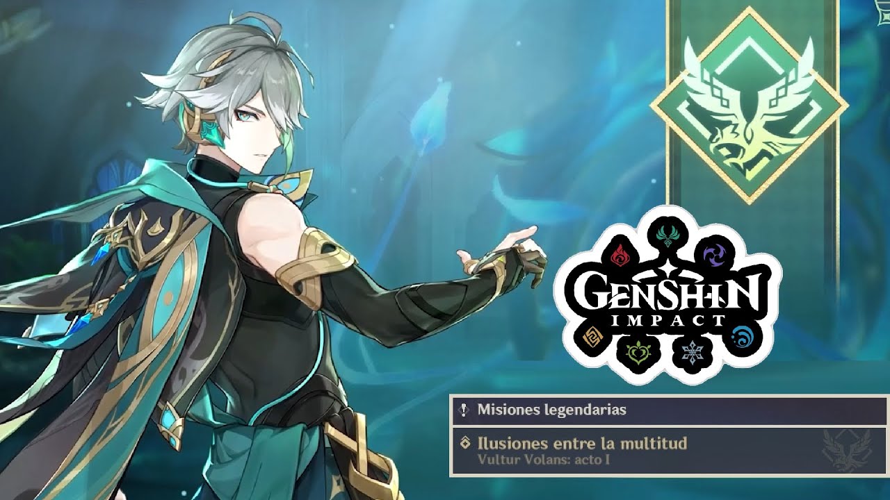Vultur Volans: acto I [Gameplay] Genshin Impact (Aventura Completa ...