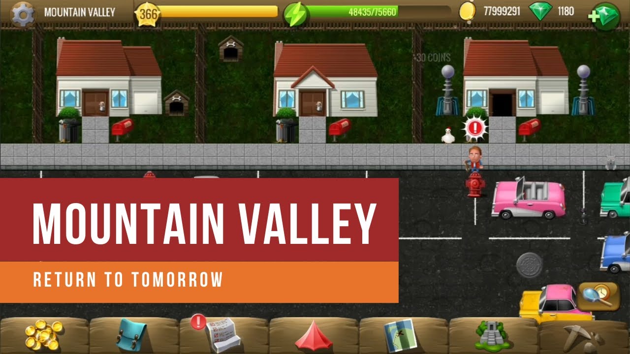 Mountain Valley - #1 Return to Tomorrow - Diggy's Adventure - YouTube