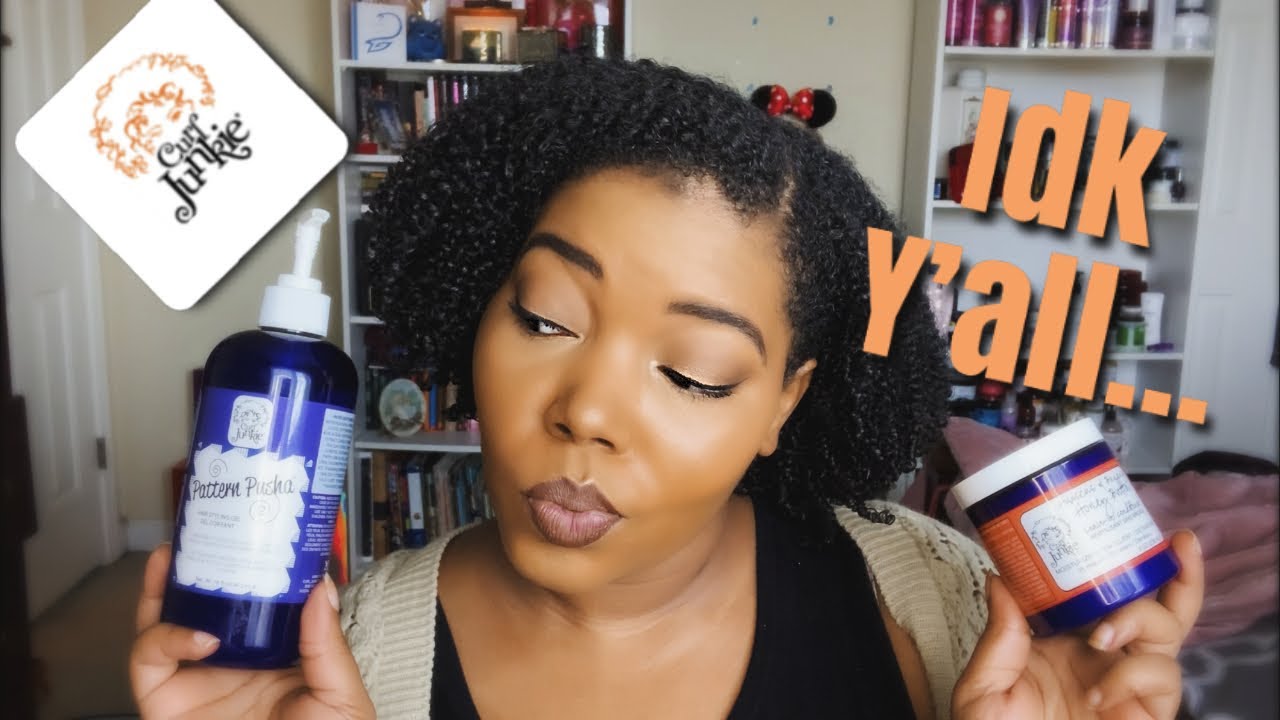 So I Tried Curl Junkie! | Curl Junkie Pattern Pusha & Honey BUTTA ...