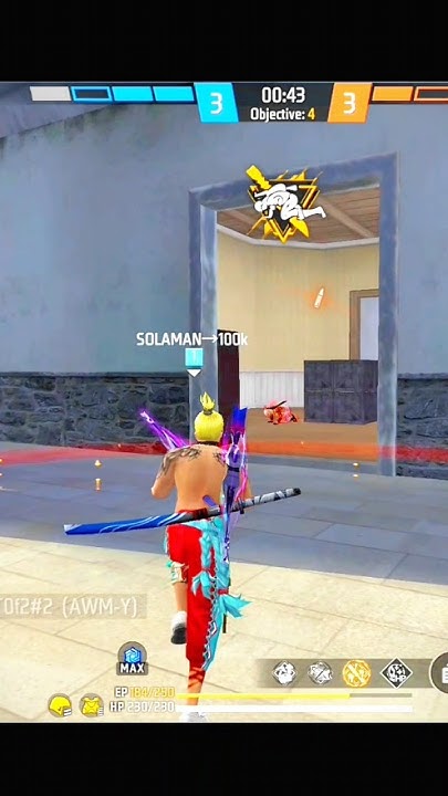 Awm gameplay 1vs4 😎🥶 #freefire #garenafreefire - YouTube