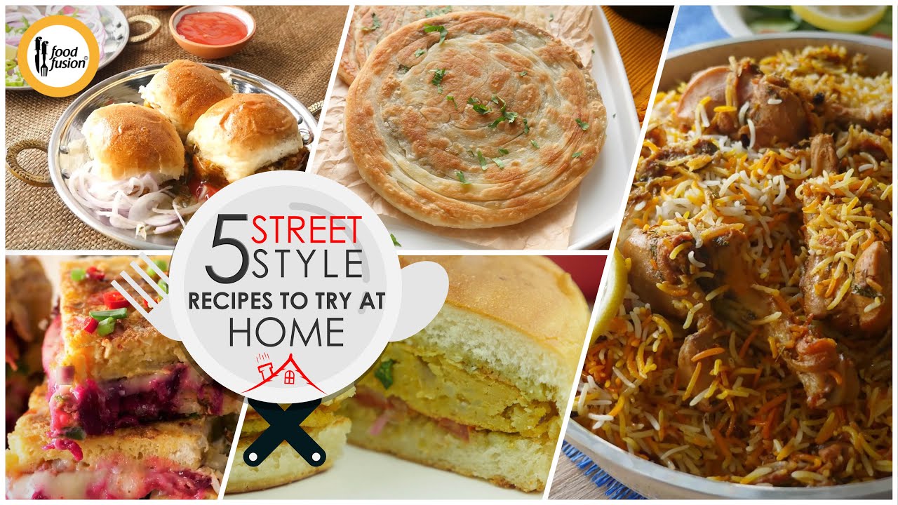 5 Street Style Recipes To Try at Home By Food Fusion - YouTube