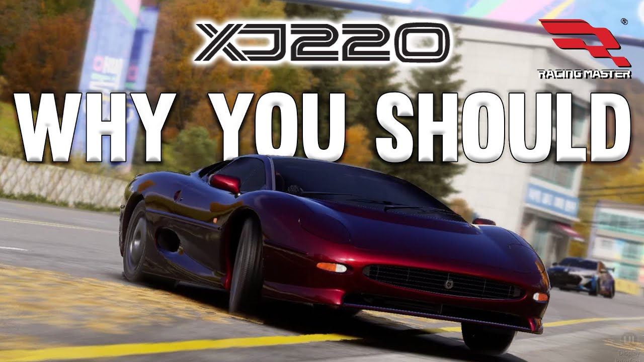 JAGUAR XJ220 REVIEW - RACING MASTER CAR FEATURE #RacingMaster - YouTube