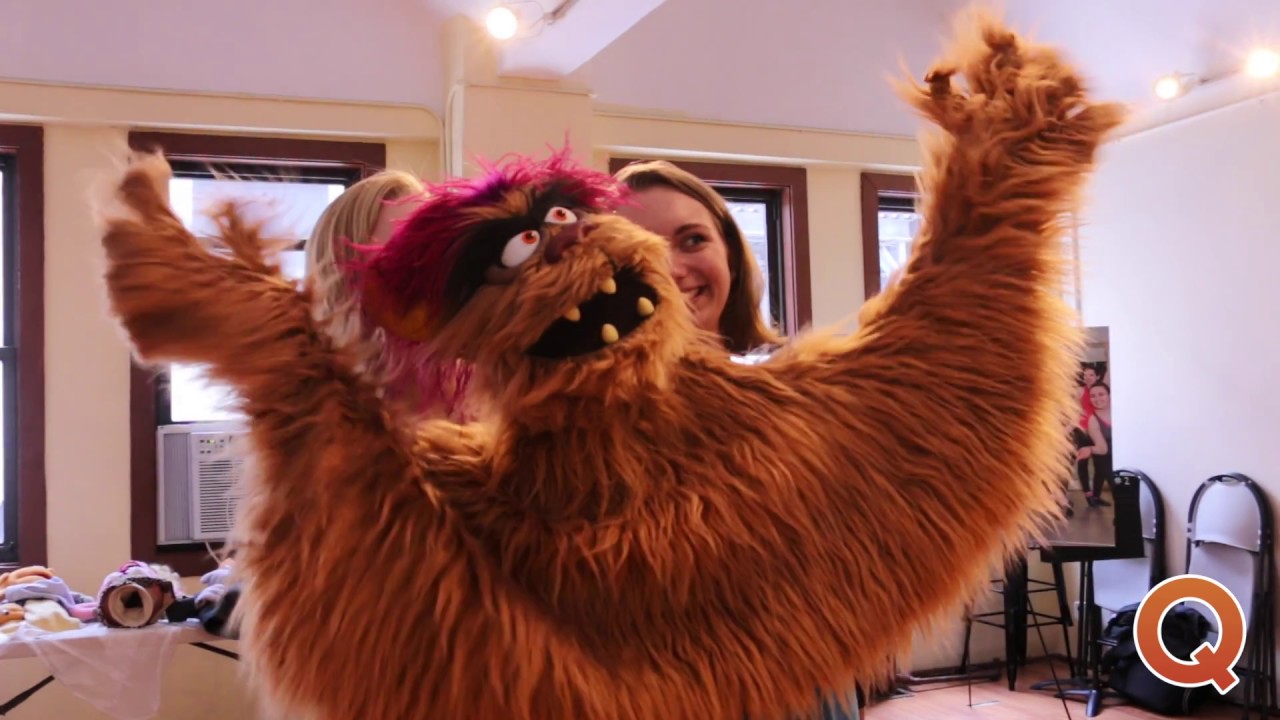 Audience Rewards "Avenue Q" Puppet Workshop - YouTube