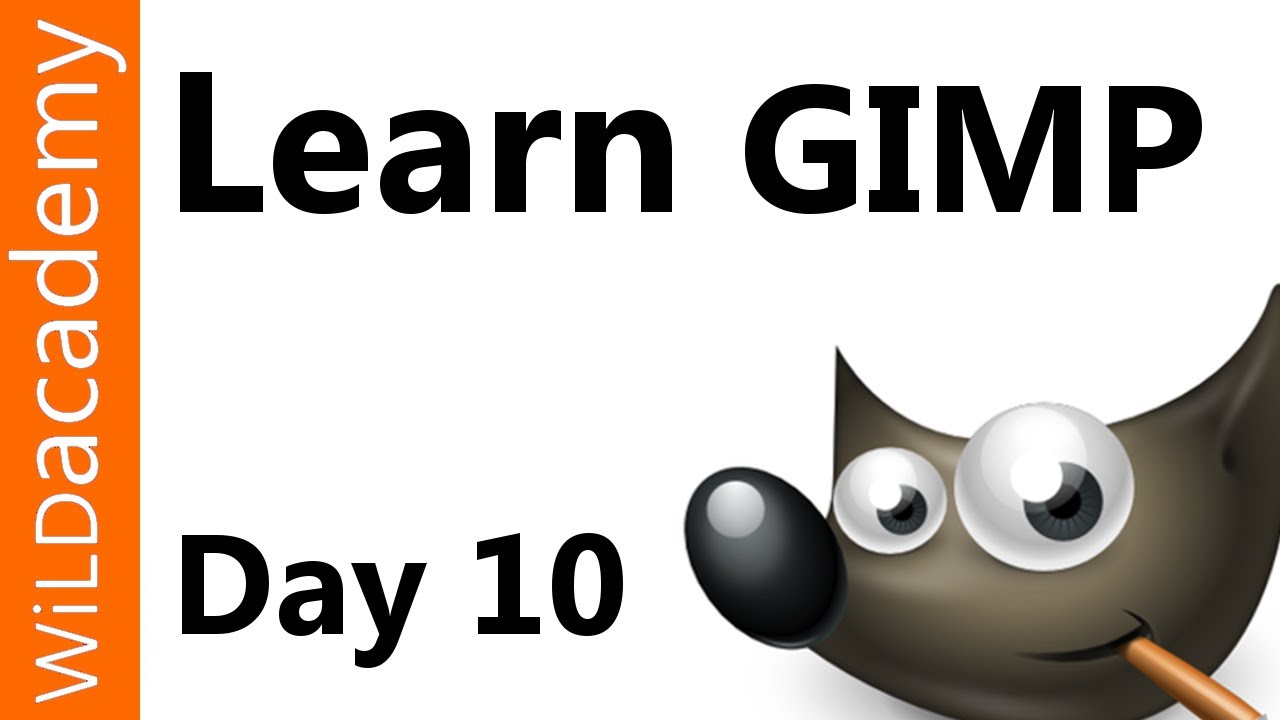Learn GIMP Tutorial - Day 10 - How to Clean Up Faces - YouTube
