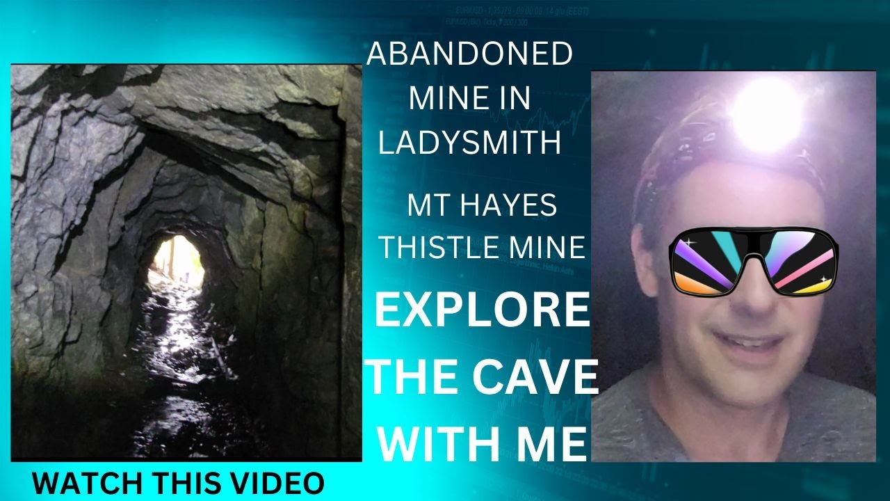Exploring An Abandoned Mine In Ladysmith BC Thistle Copper Mine Cave ...