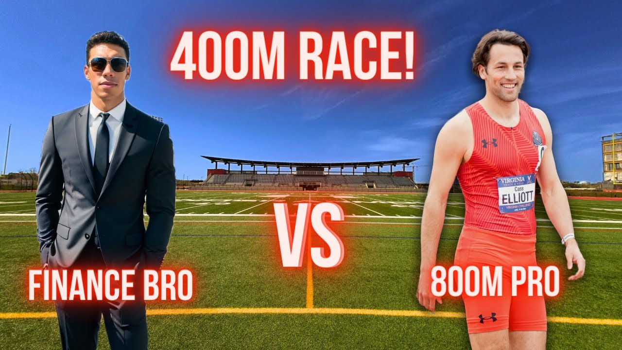 Pro Runner Races Average Athlete! - YouTube