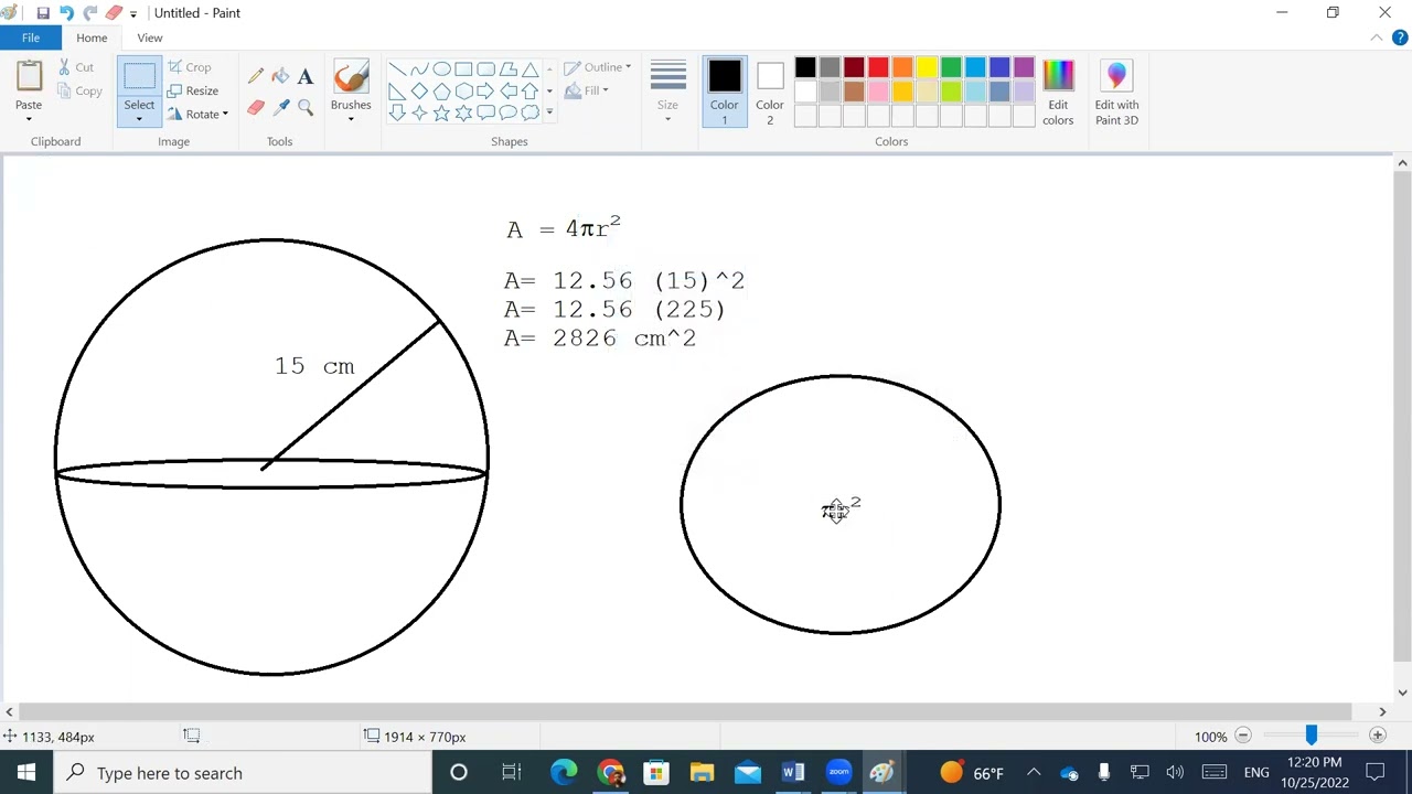 Area de una Esfera y Area de Cuerpos Compuestos - YouTube