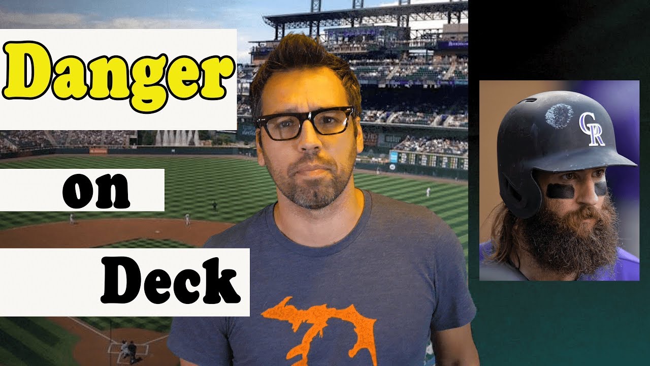 LOOK OUT! - On Deck Batter Hit - YouTube