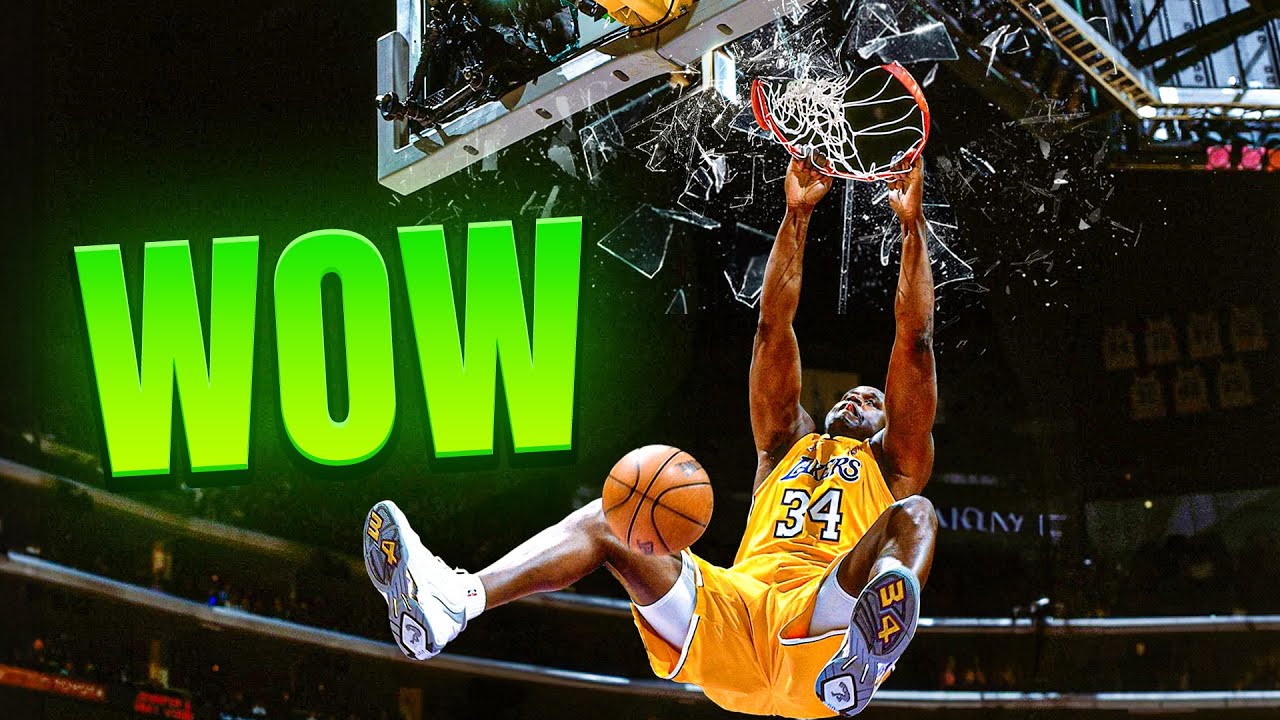 How Shaquille O'NEAL Destroyed The Paint - YouTube