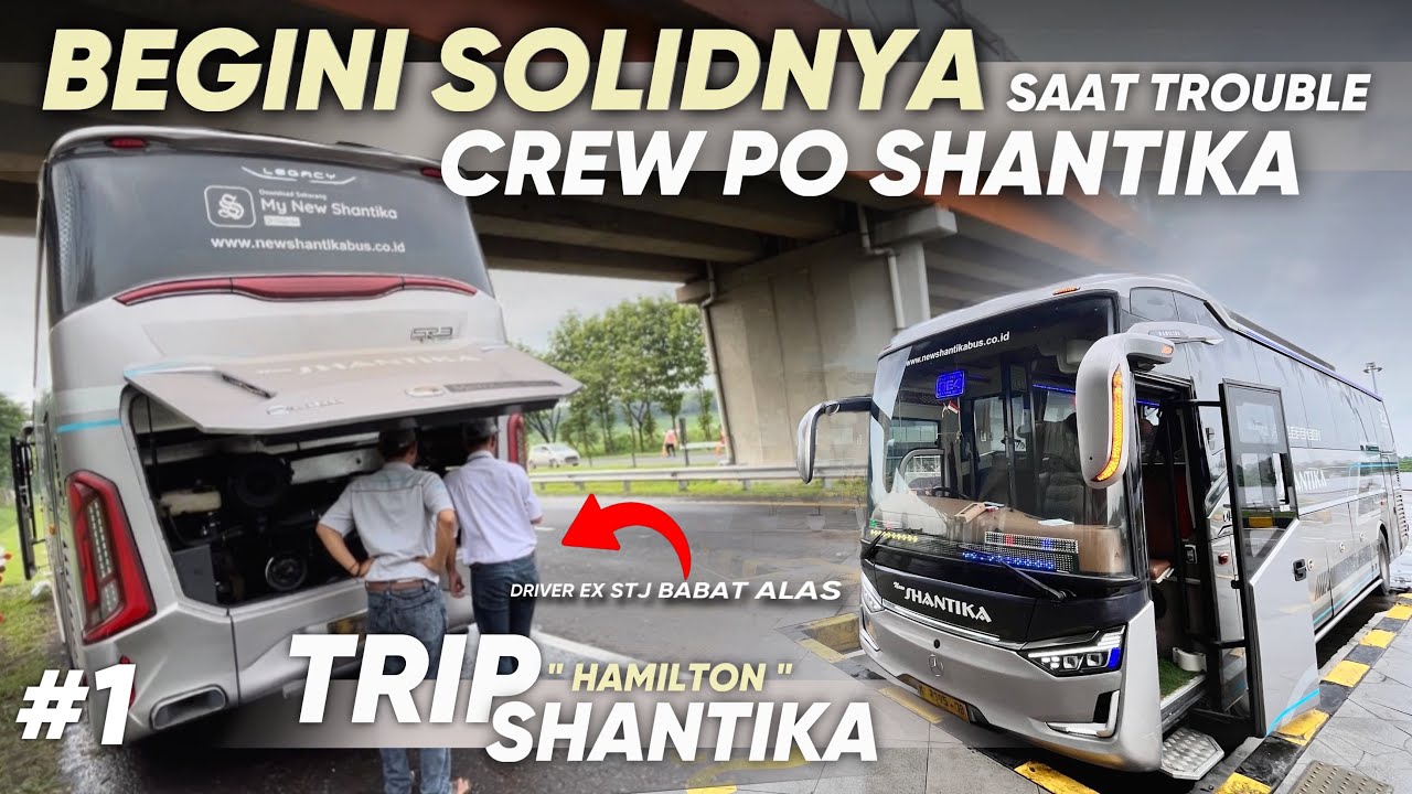 SOLID & KOMPAK CREW PO SHANTIKA INI‼️ MENGHADAPI TROUBLE DIJALAN 😱‼️ ...