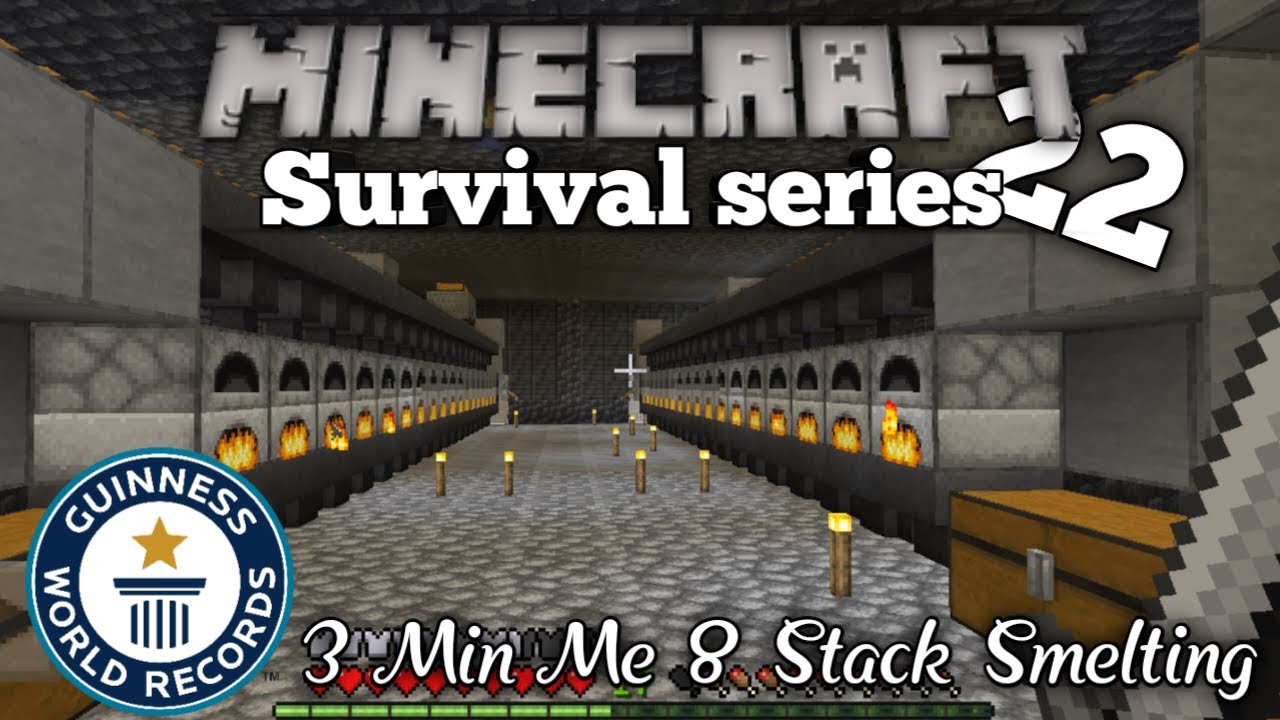 EP-22:Building the Largest Automatic Smelting Room in Minecraft ...