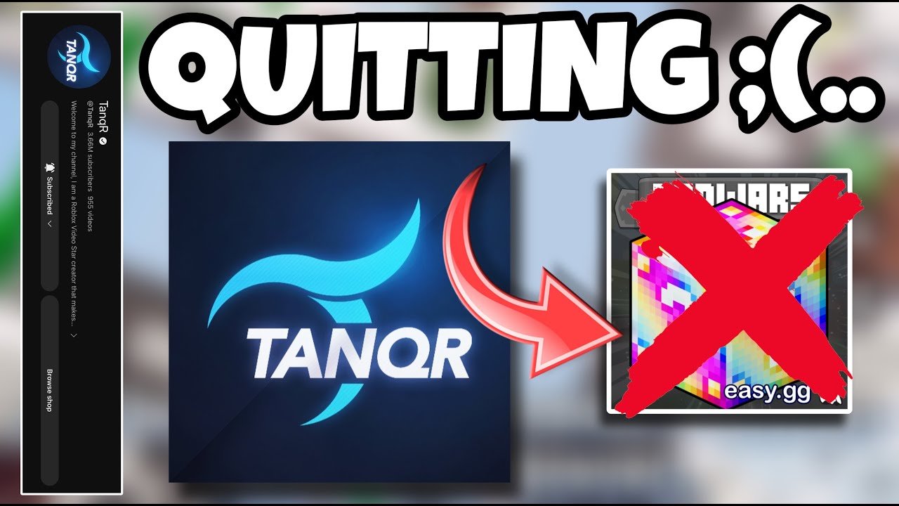TanqR is QUITTING ROBLOX BEDWARS *FOREVER*.. (confirmed) - YouTube