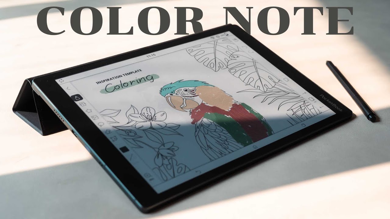 Đây là Pocketbook Color Note: Thêm lựa chọn thiết bị ghi chú A4, trải ...