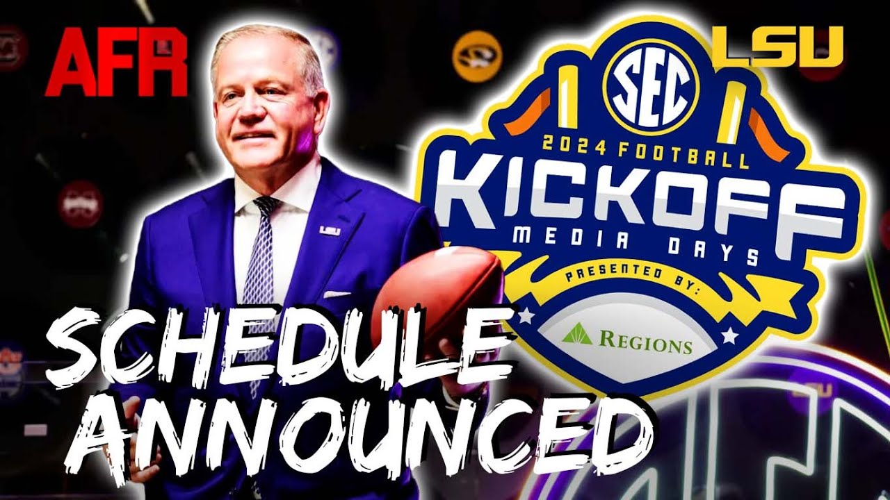 Brian Kelly, LSU To Lead Off SEC Media Days | Three Interesting ...