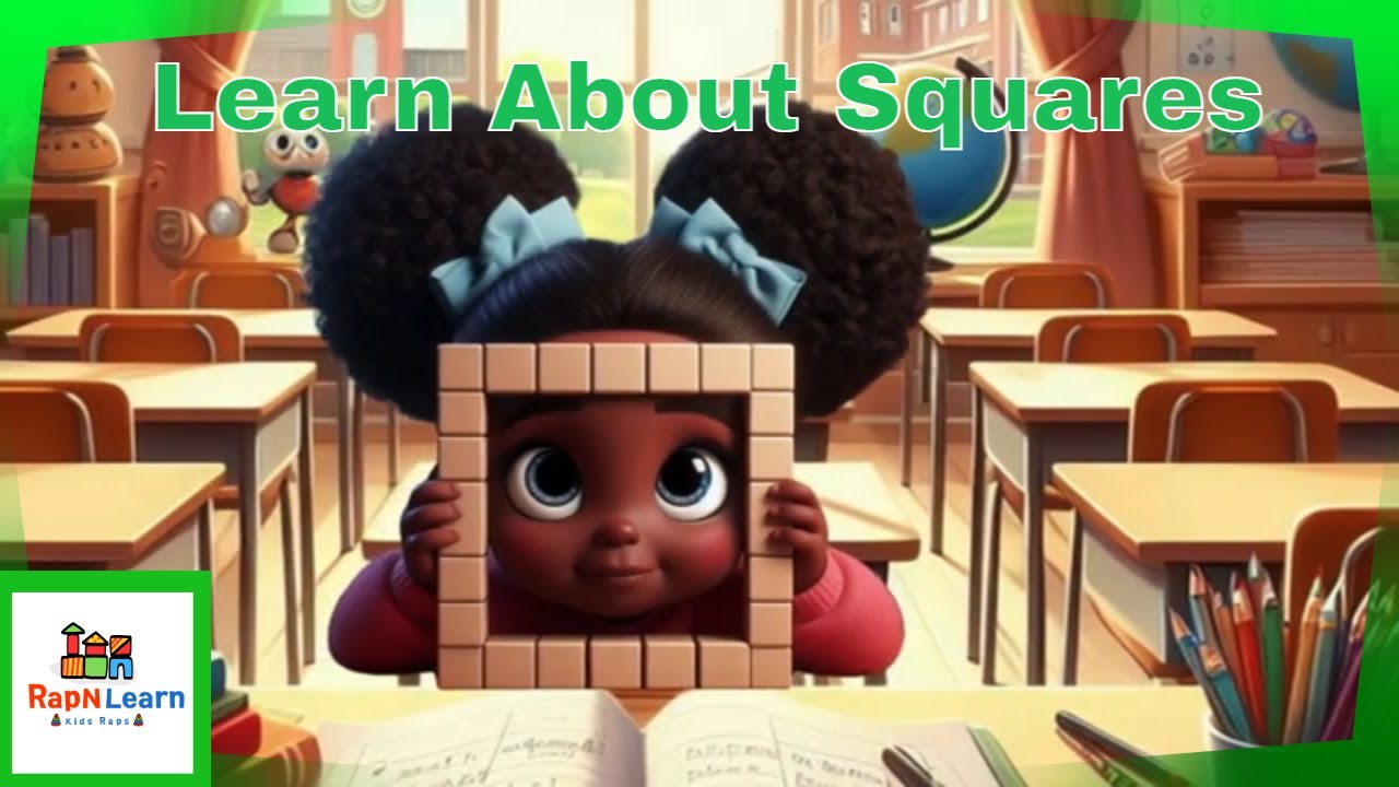 Learn About Shapes + Squares + RapNLearn TV + Educational Hip Hop - YouTube