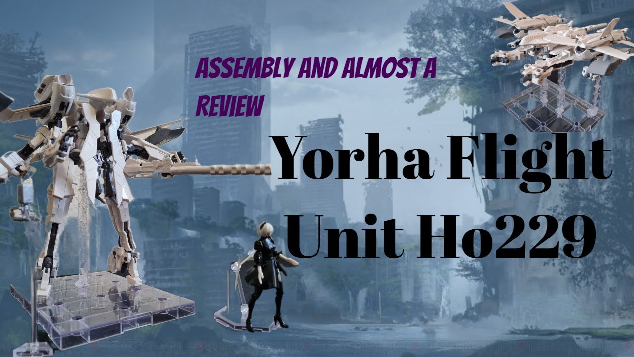 Yorha Flight Unit Ho229 Speed Build - YouTube