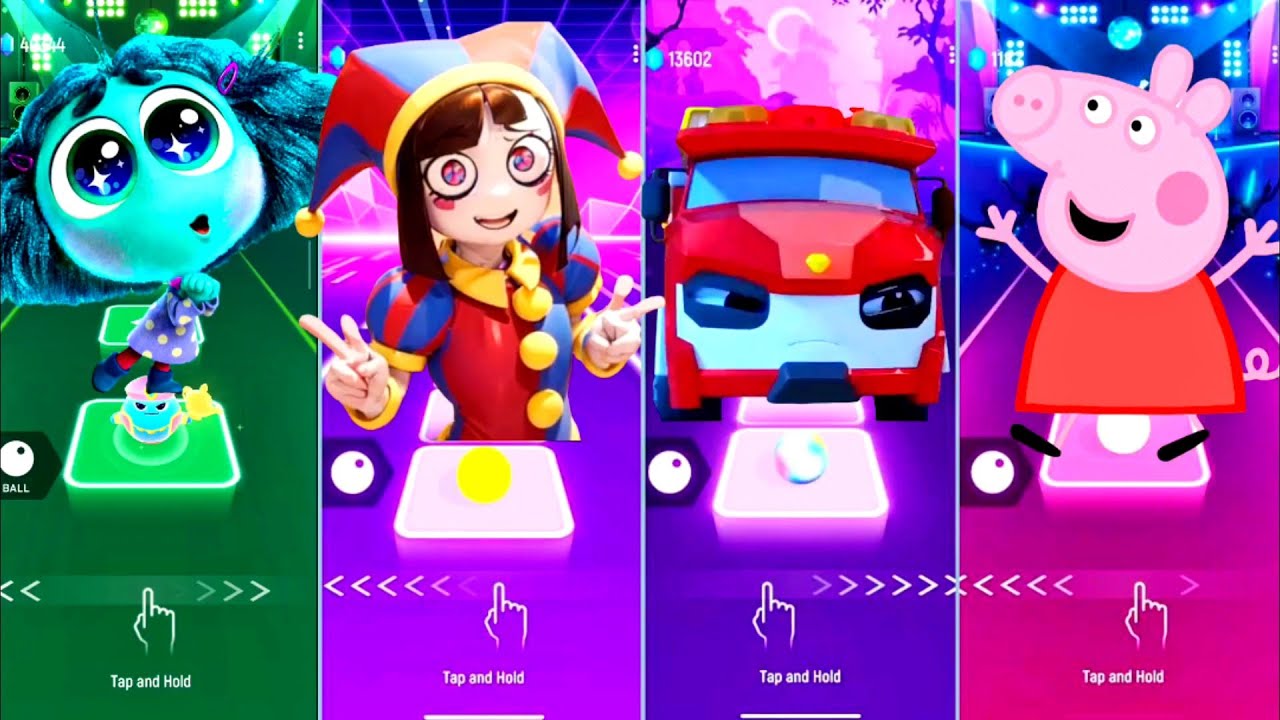 Envy vs Pomni vs Fire Truck vs Peppa Pig - YouTube