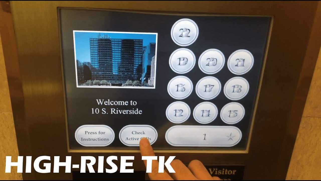ThyssenKrupp Agile Destination Dispatch High-Rise Elevators - 10 S ...