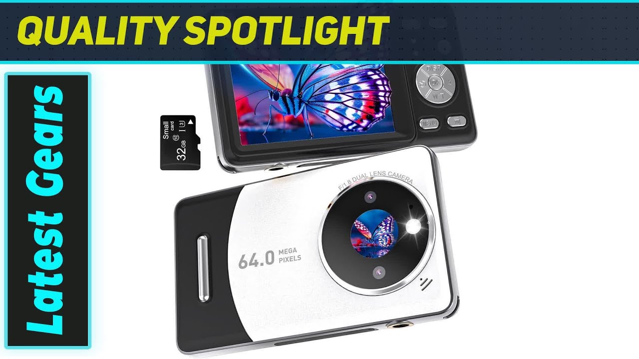Best Pocket Camera Under $100? Hiacinto 64MP 4K Digital Camera Test ...