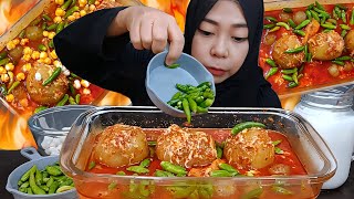 baso aci isi ayam suwir extra cabe | asmr mukbang Indon... | Doovi