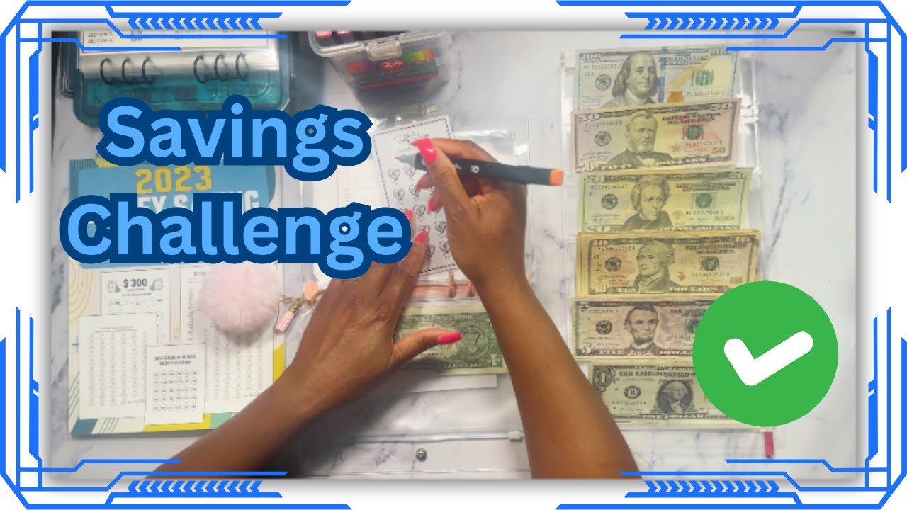 Savings Challenge Stuffing $413 | 50 & 100 Envelope Challenge | NEW ...