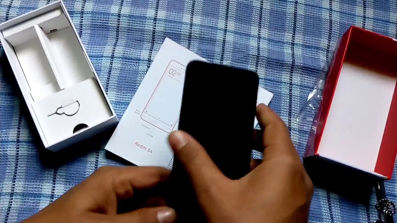 Red mi 5a unboxing| video 😆 - YouTube