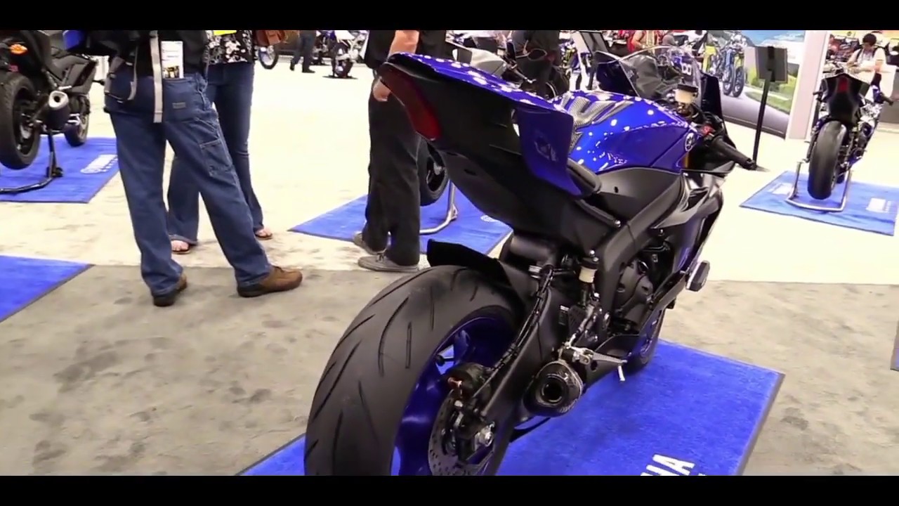 2019 Yamaha R6 Yoshimura Exhaust | Walkaround & First Look | Motor Show ...