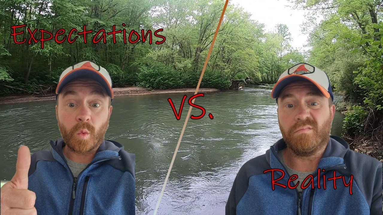 EXPECTATIONS vs REALITY in FISHING are not always the same - YouTube