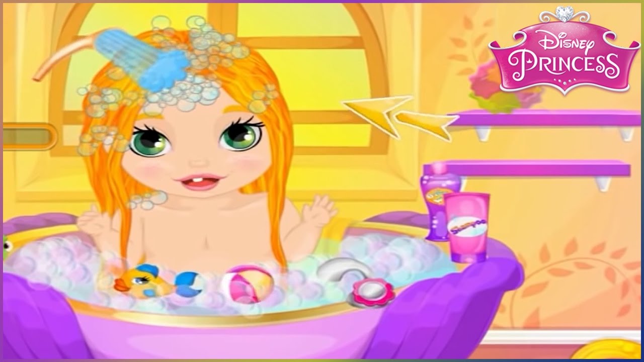 ღ Baby Disney Princess Compilation Movie 2014 Baby Game for Kids - YouTube