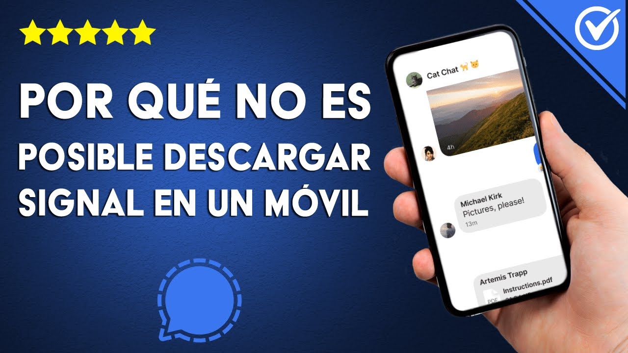 ¿Por qué no es posible descargar SIGNAL en un móvil y cómo solucionarlo ...