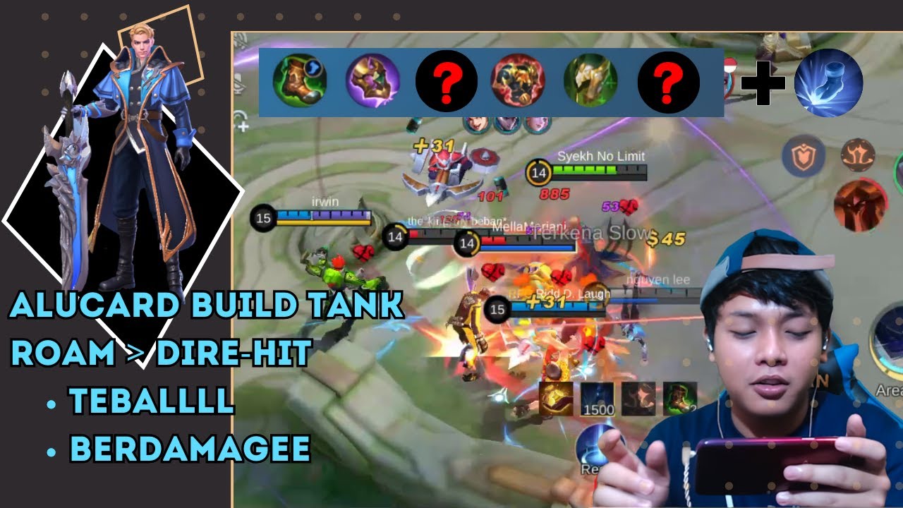 Alucard Tanker Roam Dire-Hit: Fighter Ultimate Defense Damage mematikan ...