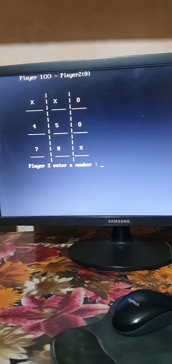 C Smple Tic Tac Toe Game Codelearning Youtube
