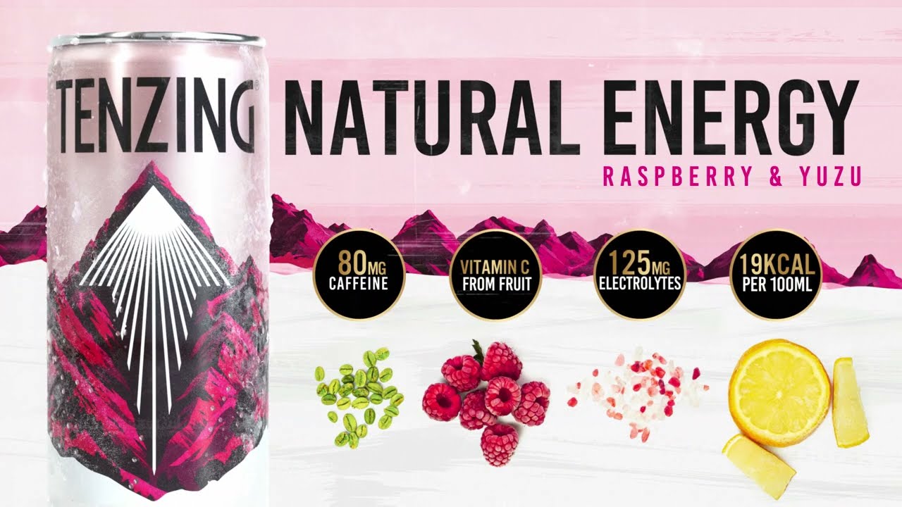 TENZING Natural Energy. The new way to energise yourself. - YouTube