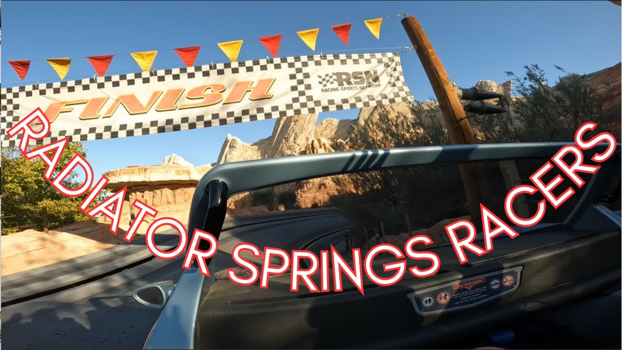 Radiator Springs Racers - YouTube