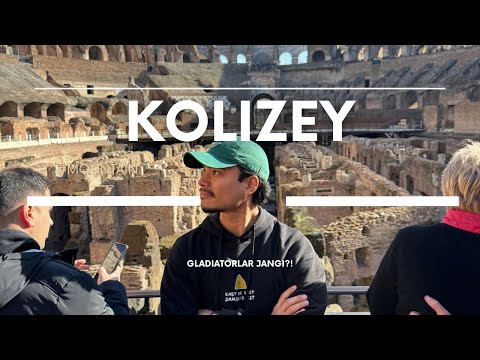 Bu yer Gladiatorlar jangi uchunmas! (Kolizey, Rim) Part 1