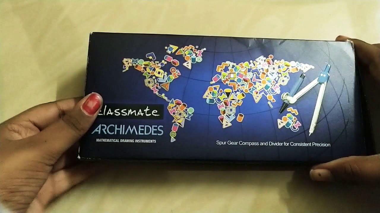 Unboxing Classmate Archimedes Geometry box - YouTube