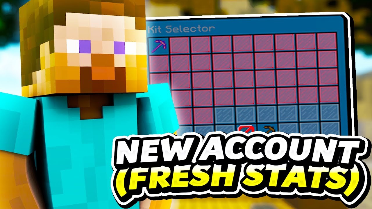 i bought a new minecraft account... (new series) - YouTube