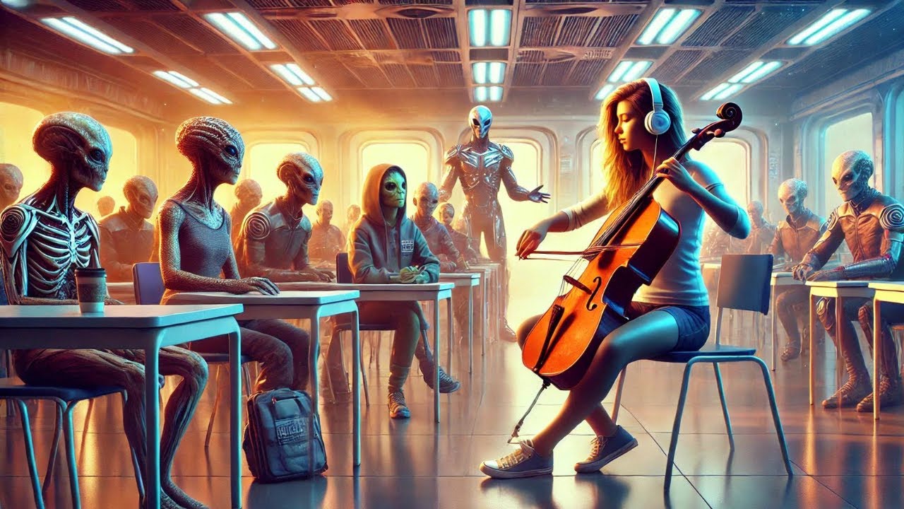 Human Student Stands Out by Introducing Earthling Music That Mesmerizes ...