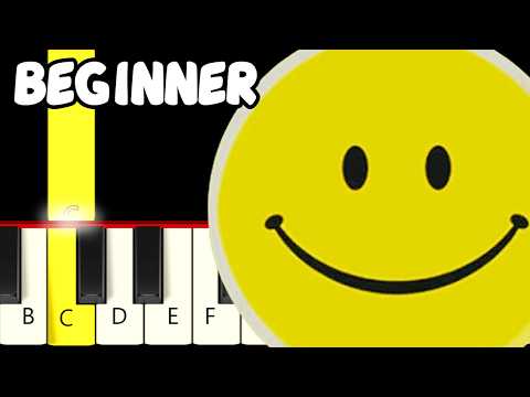 Verity's Theme Song - Minecraft - Fast and Slow (Easy) Piano Tutorial (Melody only) - Beginner