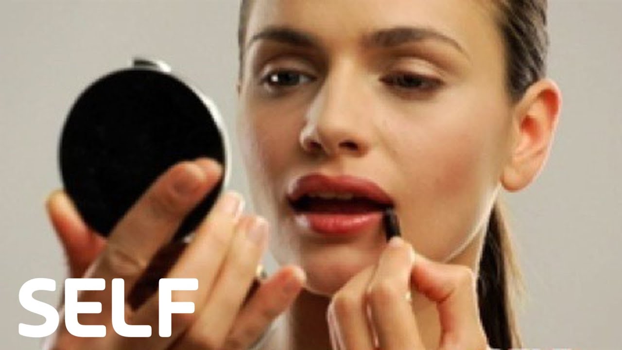 Apply Red Lipstick - Hair & Makeup How To - SELF Beauty Tutorials - YouTube