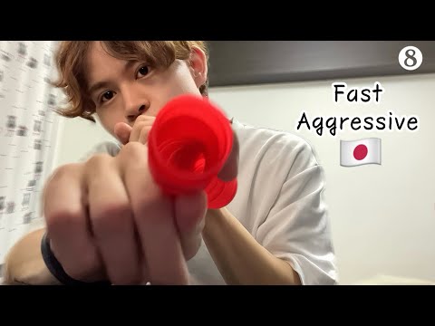 【ASMR】Fast&Aggressive Random Trigger - YouTube