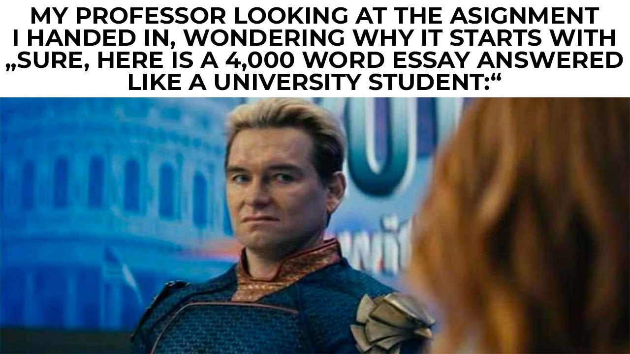 University Guy Memes