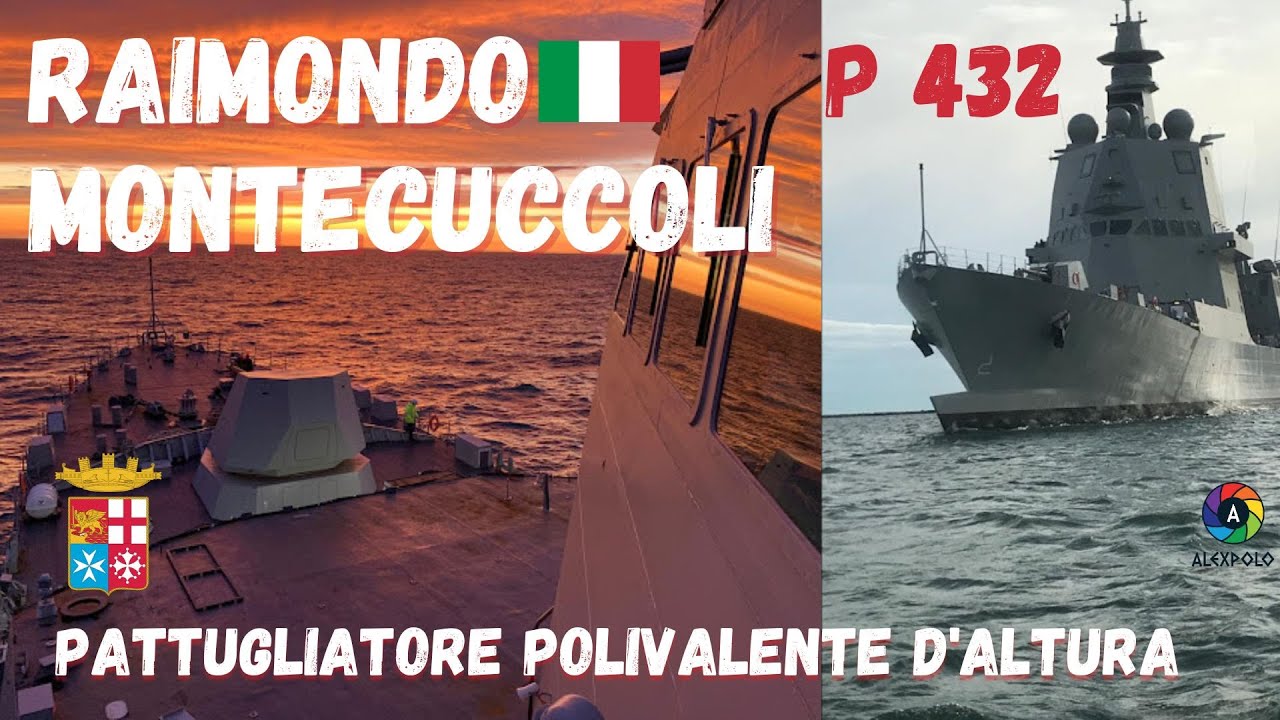 PPA Raimondo Montecuccoli Marina Militare Varo- Italian Navy ship 2022 ...