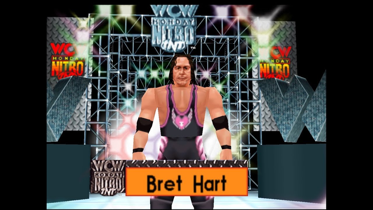 WCW/nWo Revenge - Bret Hart - World Heavyweight Championship (Hard ...