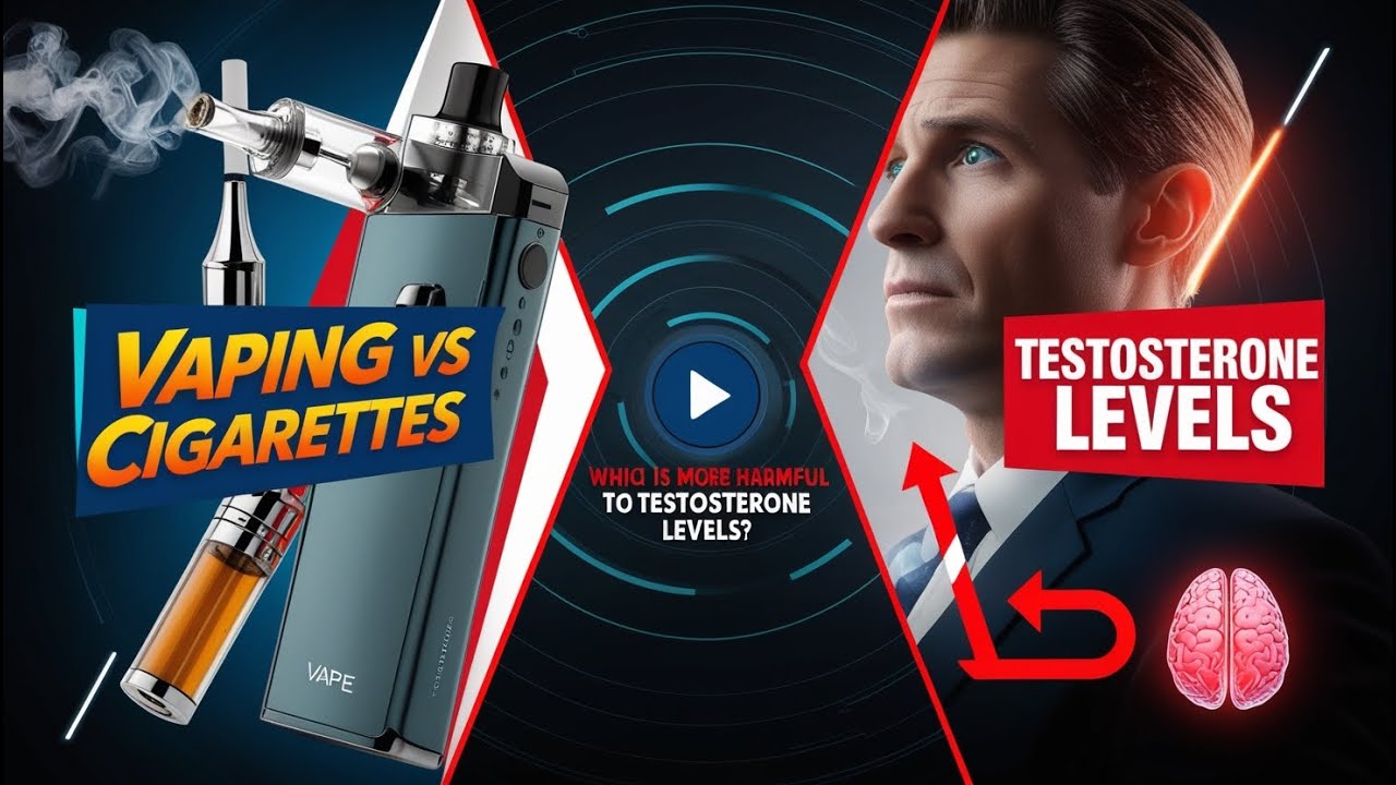 Vaping vs Cigarettes | Which Is More Harmful to Testosterone Levels ...