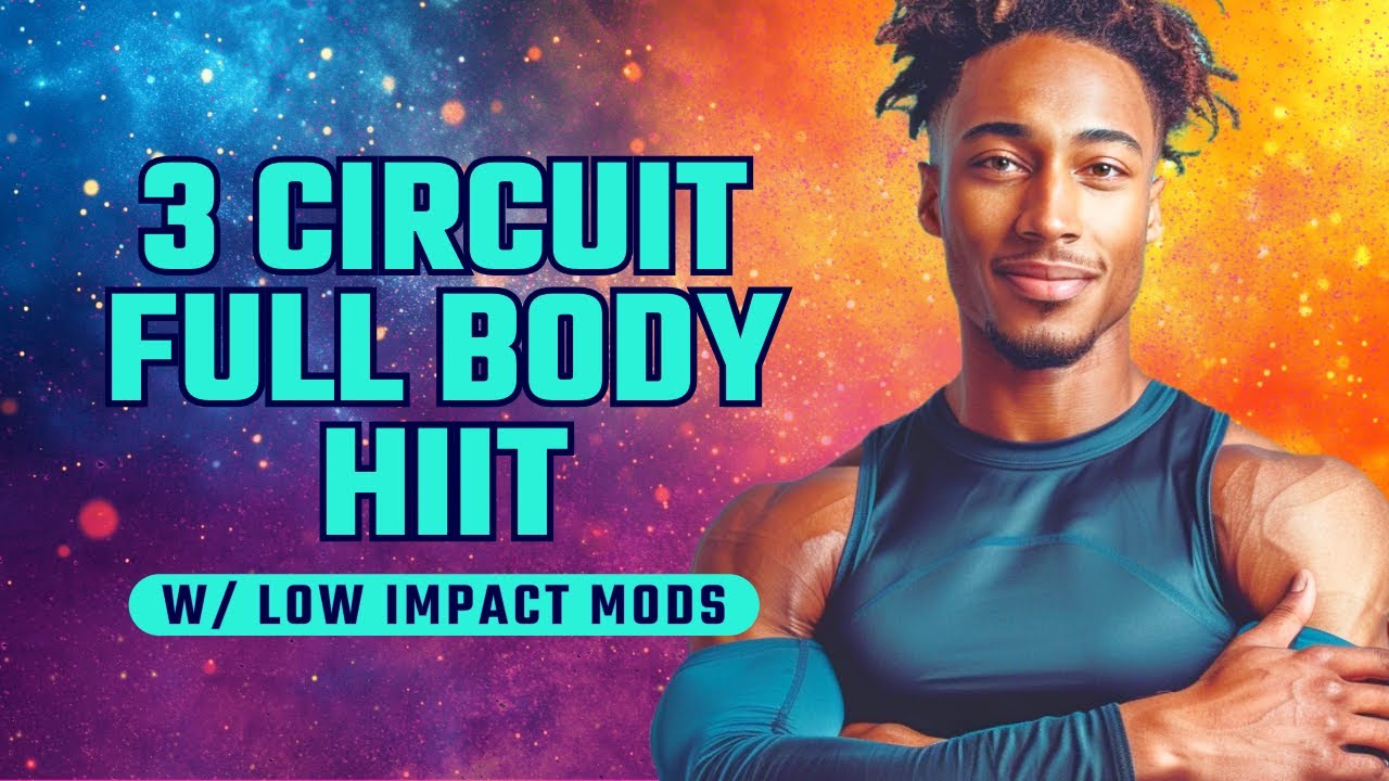 31-Minute 3-Circuit HIIT with Low Impact Modifiers! 🌟 - YouTube