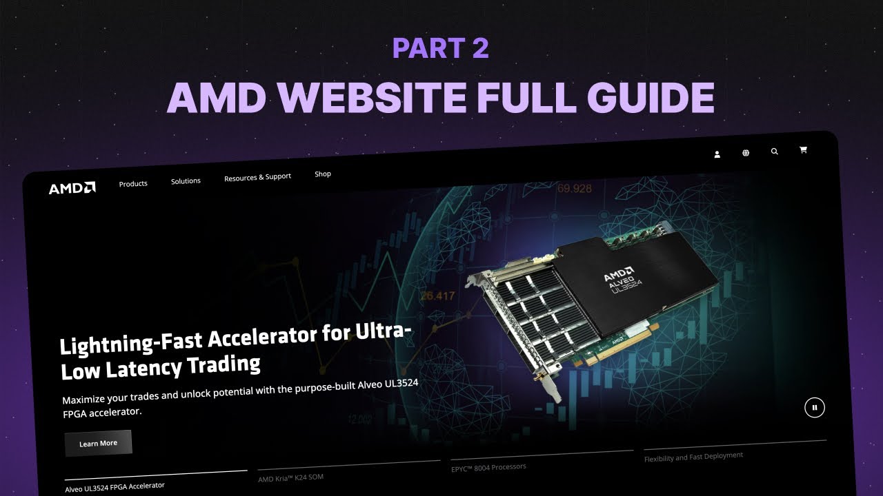 Recreating AMD’s Website With Divhunt: Full Guide | PART 2 - YouTube